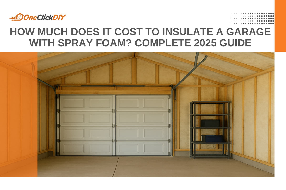 Garage Insulation Cost 2025 | Spray Foam Price Guide