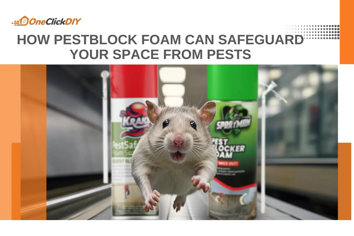 How Pestblock Foam Can Safeguard Your Space from Pests?