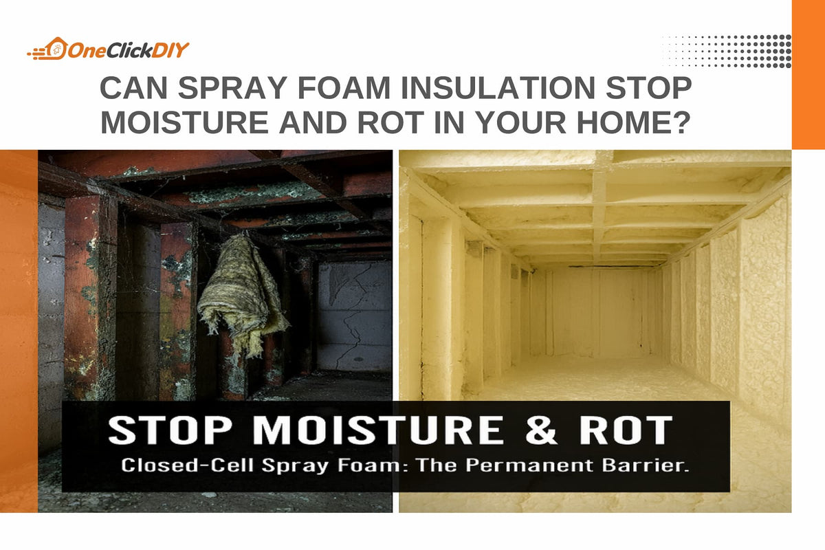 Spray Foam Moisture Control: A Guide to Stopping Rot & Damp
