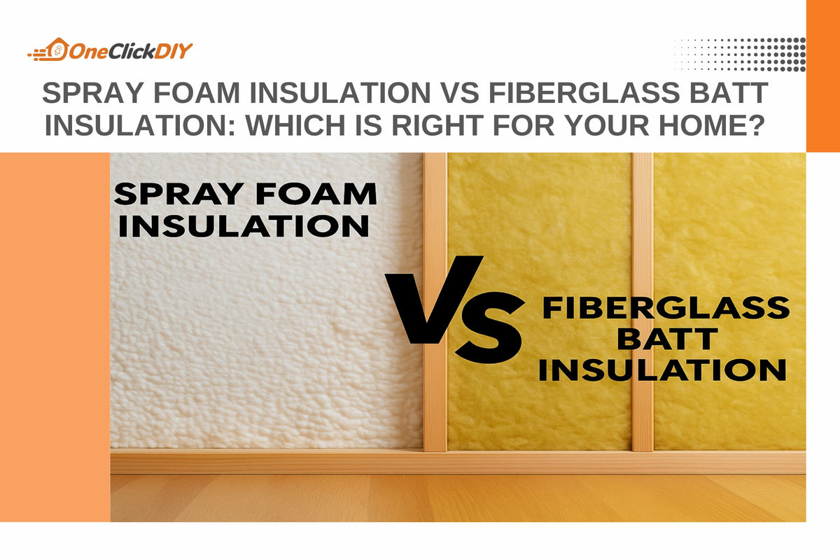 Spray Foam Insulation vs Fiberglass Batt: Best Option for Your Home