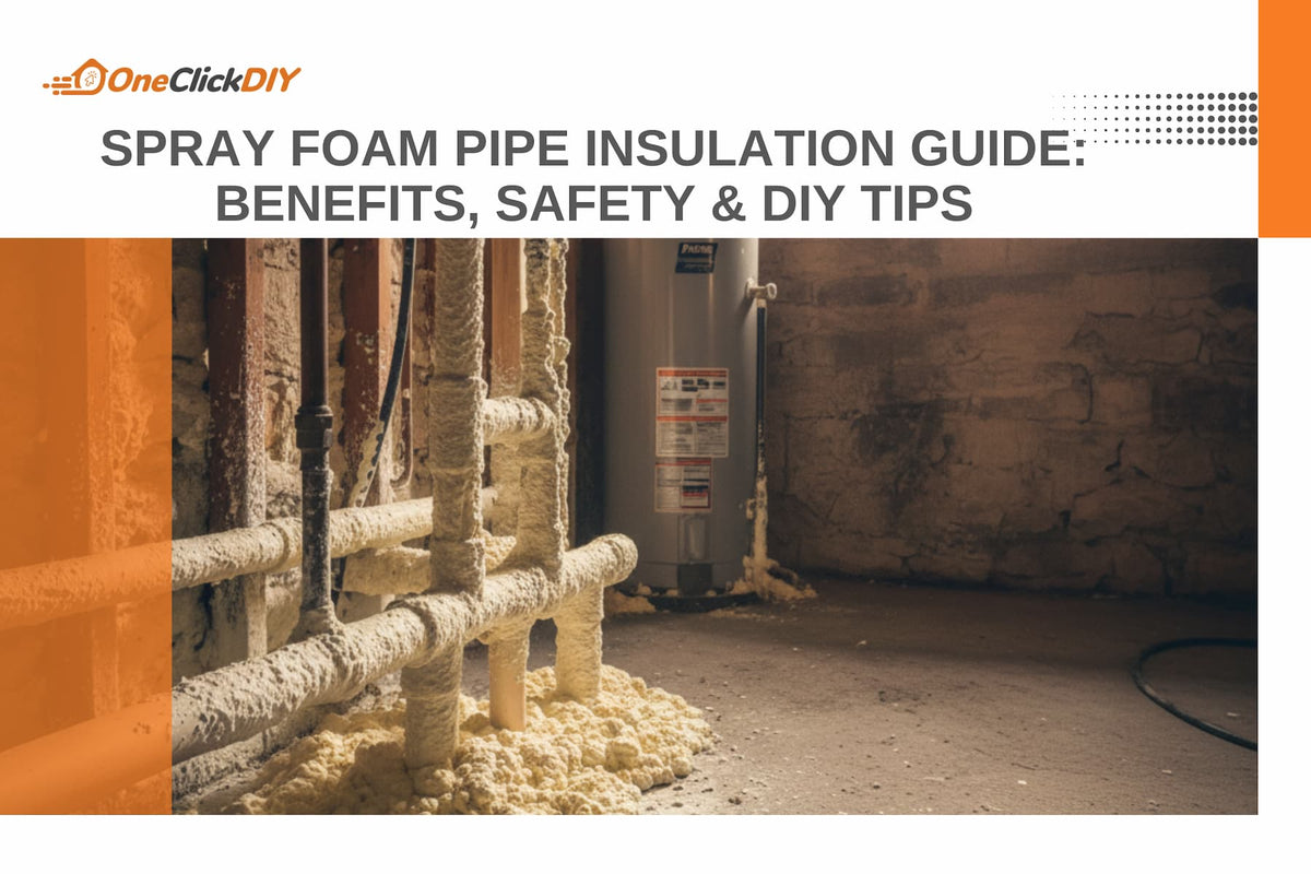 Spray Foam Pipe Insulation Guide: Benefits, Safety & DIY Tips