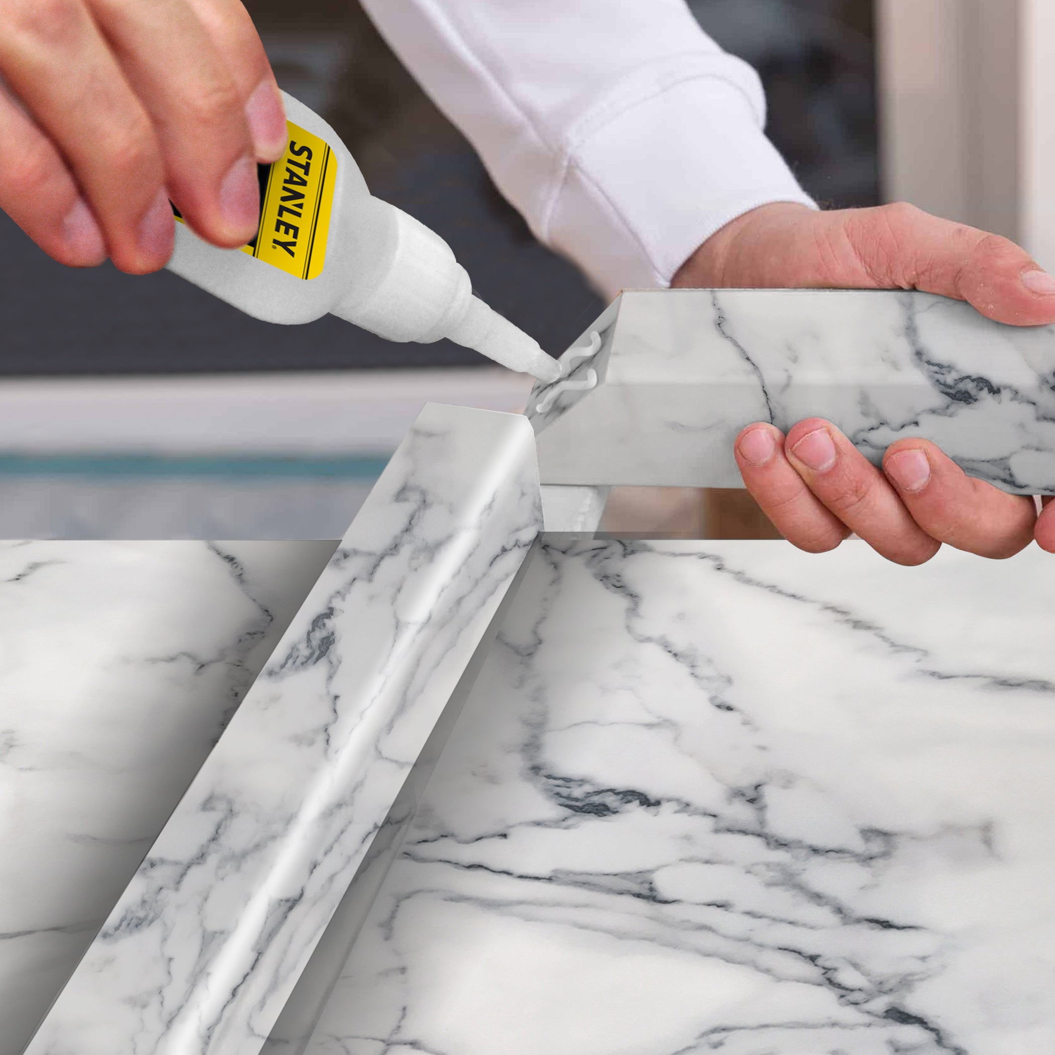 Stanley A552 Instant Stone & Marble Adhesive: Fast & Reliable