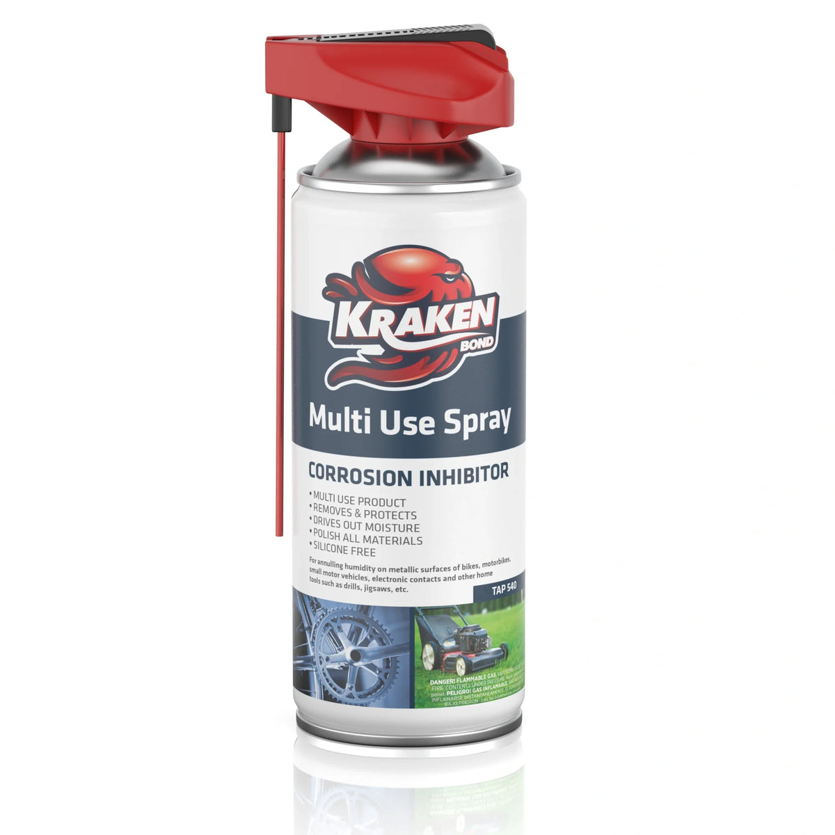 Kraken Multi Use Spray | Rust Remover & Lubricant Spray