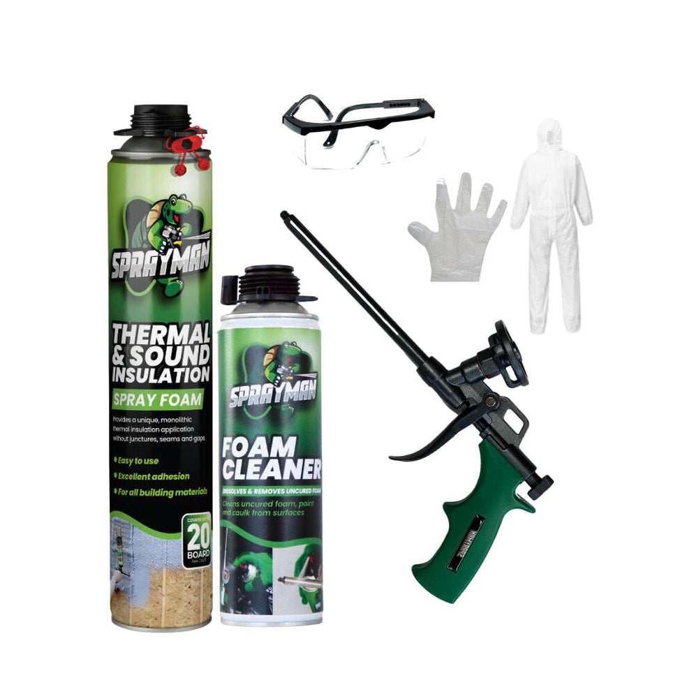 Sprayman Spray Foam - Superior Thermal & Sound Insulation