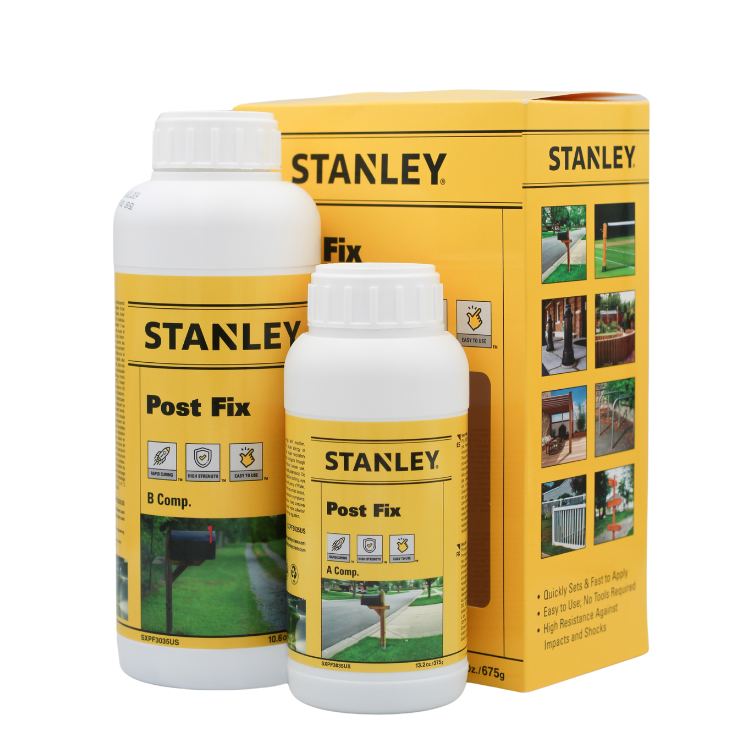 Stanley Post Fix, Fence Post Foam - Rapid Installation Composite